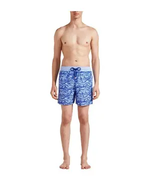 Vilebrequin Fish Pattern Quick-dry Swim Trunks