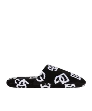 Dolce & Gabbana Logo Jacquard Slides