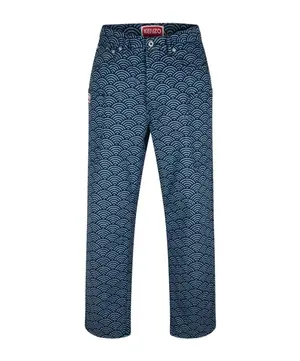 Kenzo Printed Denim Trousers
