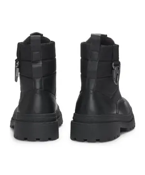 Hugo Boss Spliced High-top Combat Boots