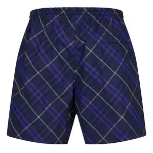 Burberry Checked Swimming Trunks