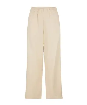 Moncler Moncler Logo Detail Wide Leg Sweatpants Nude