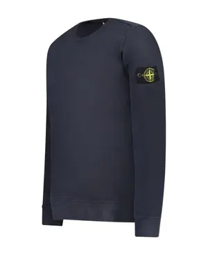Stone Island Logo Patch Crewneck Sweatshirt