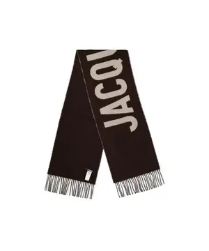 Jacquemus Tassel Scarf - Black
