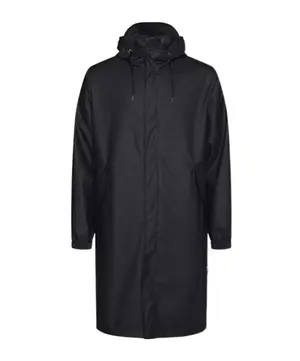 Rains Long-sleeved Hooded Coat