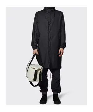 Rains Long-sleeved Hooded Coat
