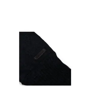 Hugo Boss Dark Heather Five-finger Warm Gloves