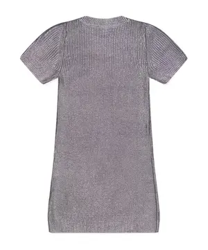 DIESEL® Short Sleeve Ribbed Knit Dress