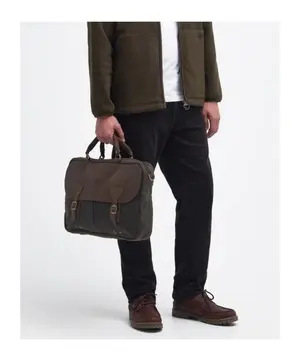 Barbour Double Handle Briefcase