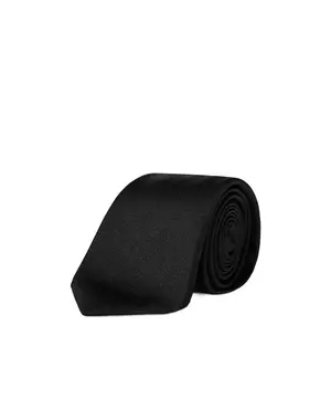 Hugo Boss Silk Twill Tie - Black