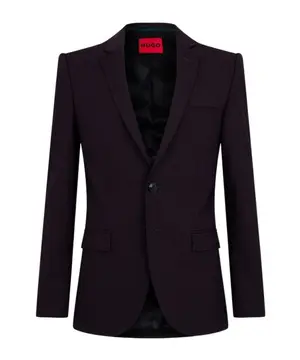 Hugo Boss Single Breasted Blazer - Black