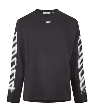 Off-White Logo Long Sleeve T-shirt