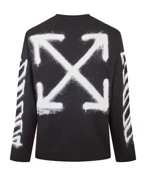 Off-White Logo Long Sleeve T-shirt