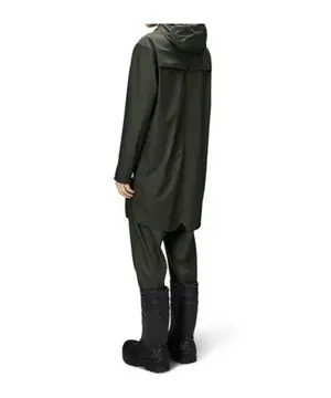 Rains Hooded Long Raincoat