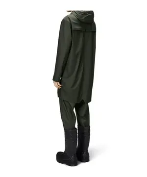 Rains Hooded Long Raincoat