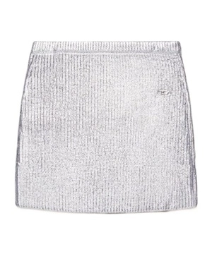 DIESEL® Metallic Skirt - White
