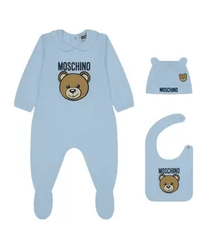 Moschino Bear Brand Three-piece Set - Blue