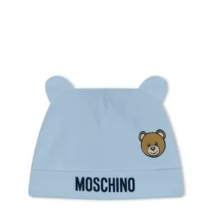 Moschino Three-piece Baby Set With Bear Motif