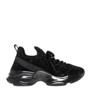 Steve Madden Maxima-r Embellished Sneakers - Black