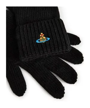 VIVIENNE WESTWOOD Orb Knitted Gloves