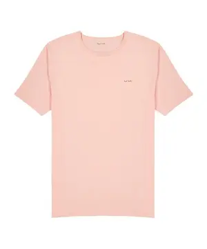 Paul Smith Logo Crew Neck T-shirt - Pink