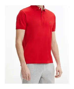 Tommy Hilfiger Logo Short Sleeve Polo Shirt