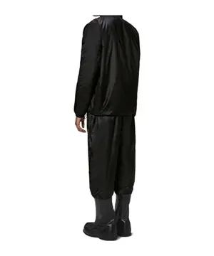Rains Zipper Hooded Cotton Jacket