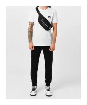 Dolce & Gabbana Logo Plate Track Pants