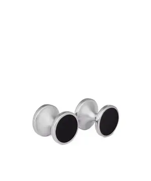 Hugo Boss Tokeep Round Cufflinks - Gray