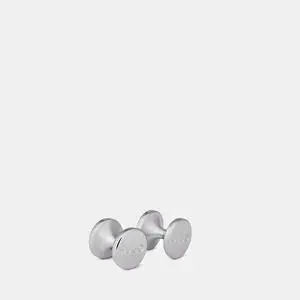 Hugo Boss Tokeep Round Cufflinks - Gray