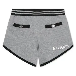 Balmain Solid Color Versatile Shorts