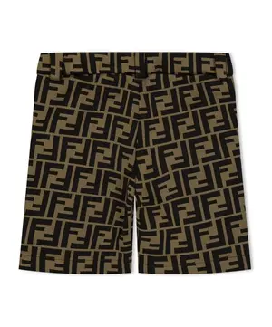 Fendi Logo Printed Shorts