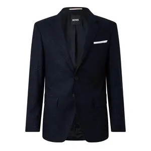 Hugo Boss Logo Blazer - Black