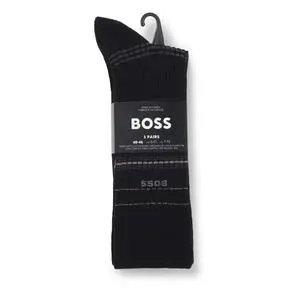 Hugo Boss Striped Cotton Socks