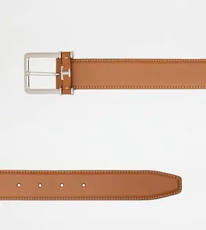 TOD'S Logo-plaque Buckle Belt