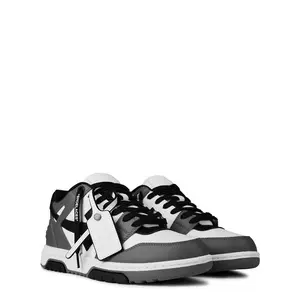 Off-White Round Toe Low-top Casual Shoes