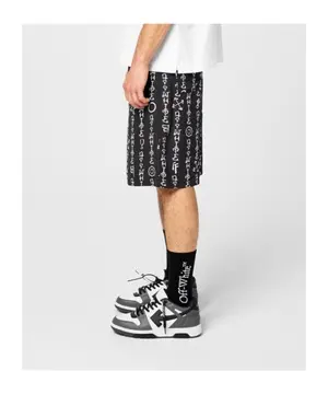 Off-White Round Toe Low-top Casual Shoes