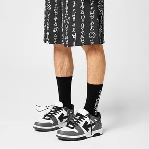 Off-White Round Toe Low-top Casual Shoes