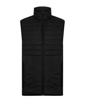 Hugo Boss Urbanex Quilted Water Resistant Sleeveless Gilet - Black