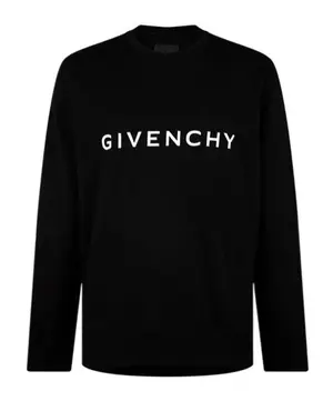 Givenchy Logo Crewneck Sweatshirt - Black