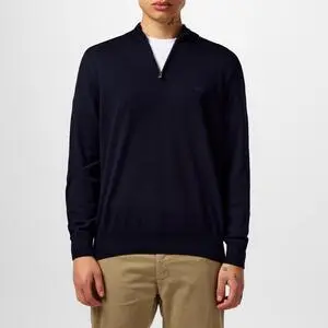 Hugo Boss Minimalist High-quality Half-zip Sweater