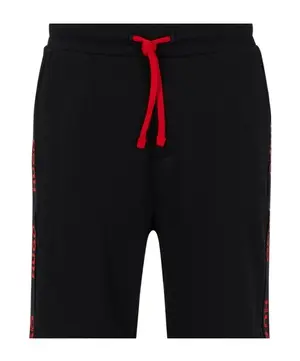 Hugo Boss Loose Solid Color Shorts - Black