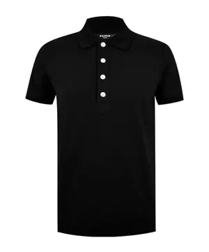 Balmain Mono Polo Sn00 - Black