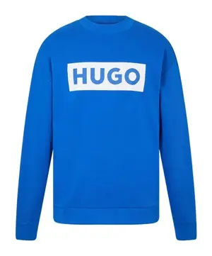 Hugo Boss Hbw Niero Crew Sweater - Blue
