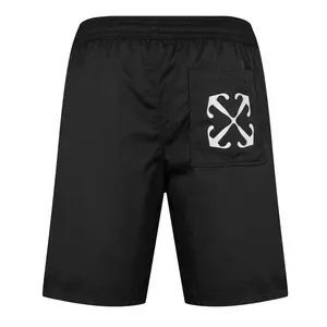 Off-White Logo Swim Trunks