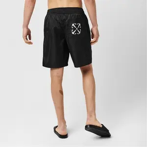 Off-White Logo Swim Trunks