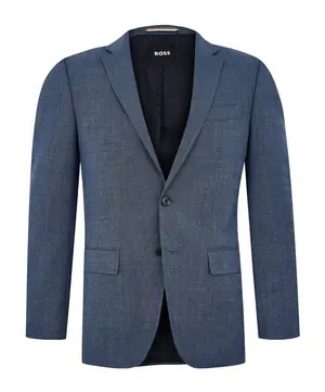 Hugo Boss Simple Suit Jacket - Blue