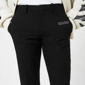 Off-White Slim-fit Cropped Pants