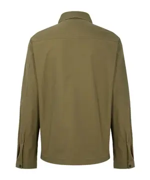 Hugo Boss Hugo Emmond Cotton Long Sleeve Zip Overshirt