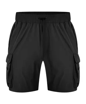 REPRESENT Minimalist Cargo Shorts - Black